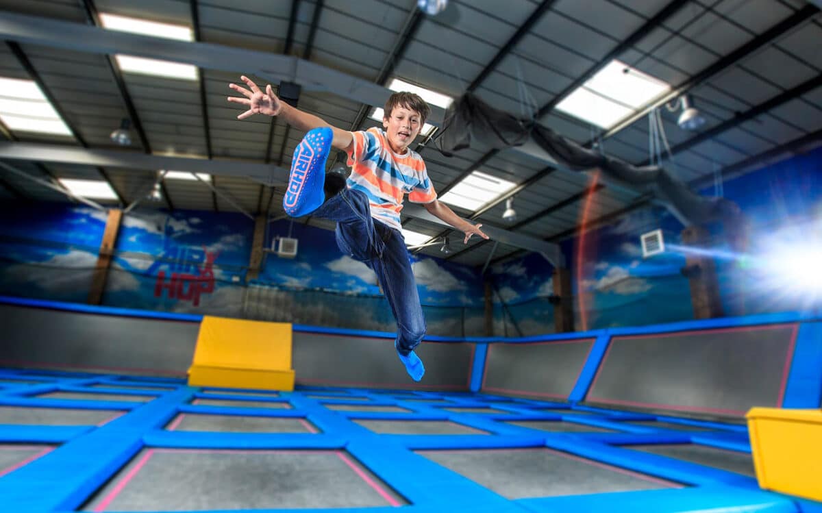 AirHop Trampolinpark feiert seine Eröffnung in München | 95.5 Charivari
